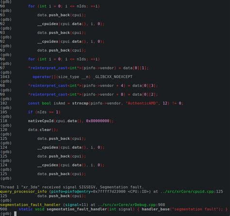 crash on startup on linux cpuid related · issue 749 · openxray xray
