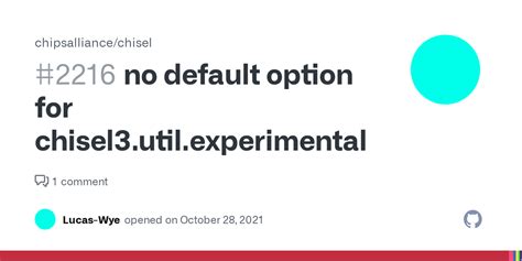 No Default Option For Chisel3utilexperimentaldecodetruthtable · Issue 2216 · Chipsalliance