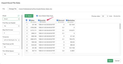when importing excel data numeric column is imported as posixct