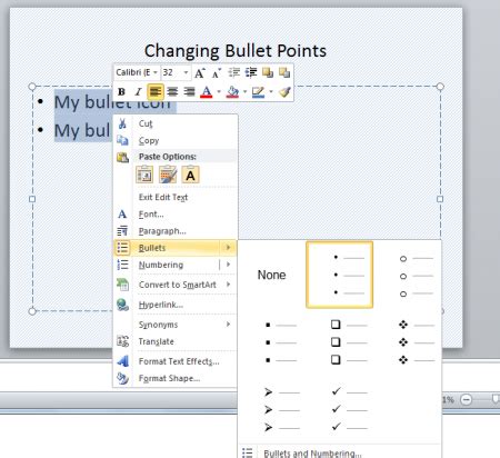 How To Change Bullet Icons In PowerPoint Bullet Lists