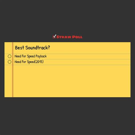 Payback Vs 2015 Soundtrack Needforspeed