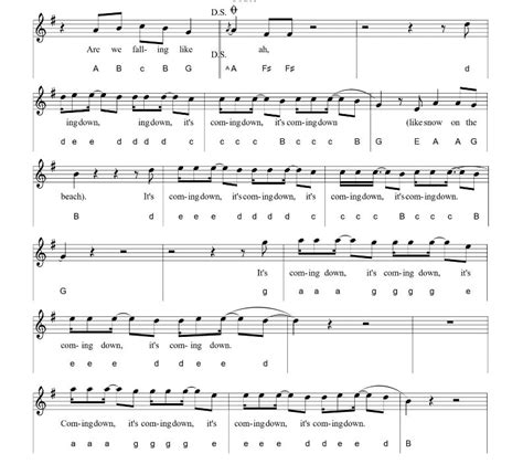 Snow On The Beach Piano Letter Notes By Taylor Swift Irish Folk Songs