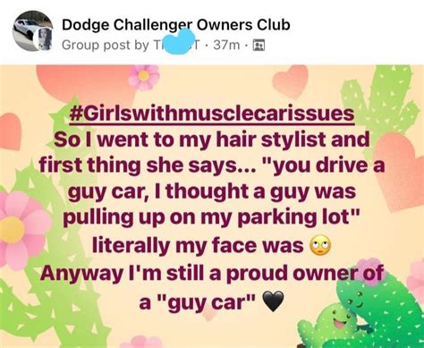 I Didnt Know Cars Had Genders R Notliketheothergirls