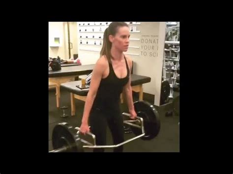 Hilary Swank Getting Fit Youtube