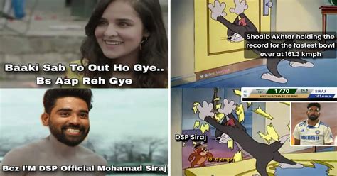 Mohammed Siraj Top 5 Funny Memes Viral Over 181 Km Ball ‘शोएब अख्तर