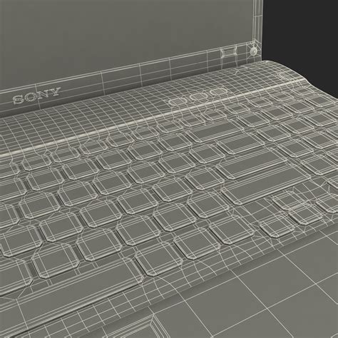 笔记本电脑sony Vaio E系列黑色 3d模型 79 3ds Lwo Obj Max Ma C4d Free3d