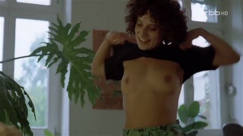 Naked Adriana Altaras In The Microscope