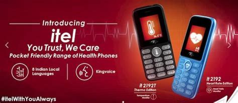Itel Feature Phone With Body Temperature Monitor Priced At Telecomm In