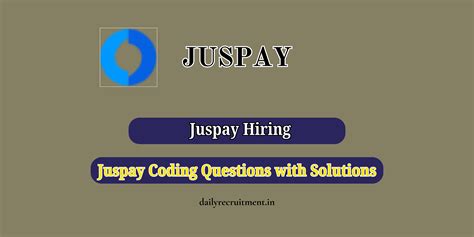 Juspay Coding Questions And Solutions 2025 Get Juspay Coding Questions