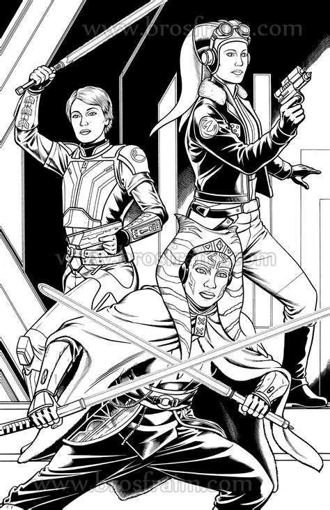 Star Wars Rebels Sabine Coloring Pages 2025