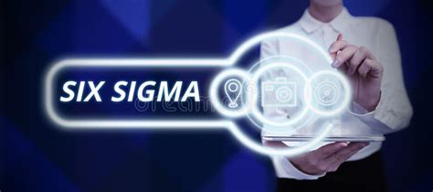 Conceptual Display Six Sigma Business Overview Management Techniques To Improve Business
