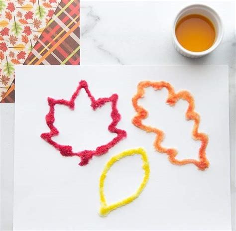 Φθινοπωρινή ζωγραφική με… αλάτι Ρομποτεχνία