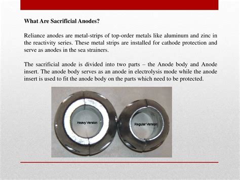 PPT Reliance Anodes To Save Your Sea Strainers From Rust PowerPoint Presentation ID 11044646