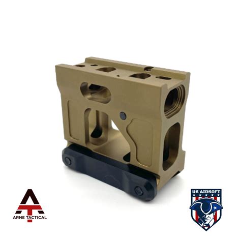 Arne Tactical Micro Red Dot Riser Mount Dark Earth US Airsoft Inc