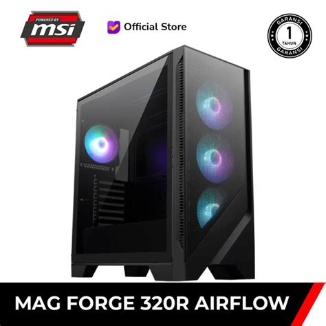 Promo Msi Mag Forge R Airflow Atx Chassis Cicil X Jakarta Utara Msi Shop Id