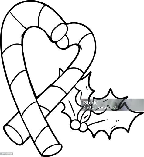 Comic Candy Cane Stock Vektor Art Und Mehr Bilder Von Clipart Clipart Comic Kunstwerk