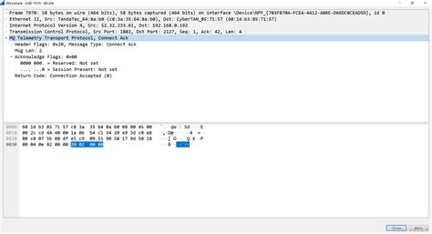 Wireshark针对mqtt协议的抓包测试mqtt抓包 Csdn博客