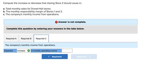 Solved Sales Variable Costs Contribution Margin Traceable