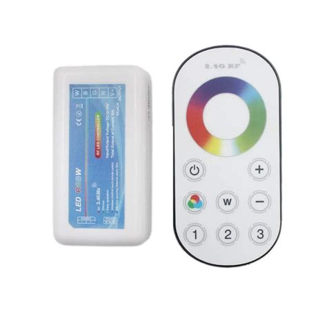 G LED Wireless RF RGBW Controller Dimmer Touch Remote Control For RGBW RGBWW Light Strip DC
