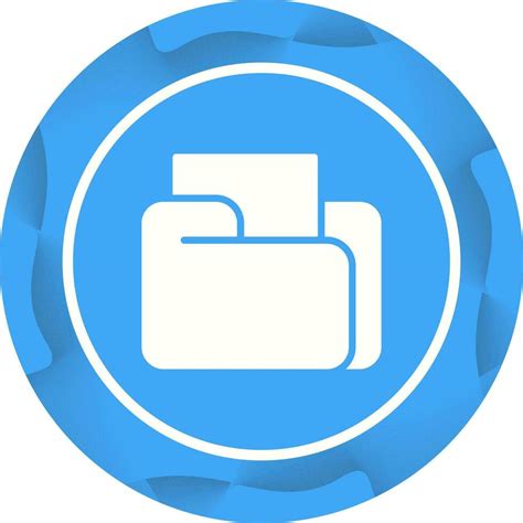 File Folder Vector Icon 28014419 Vector Art At Vecteezy