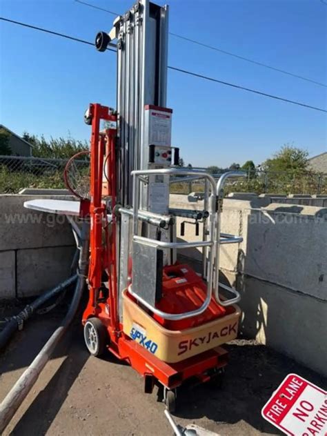 Skyjack Sjpx 40 Teknik Özellikler Ve Veriler 1995 2000 Lectura Specs