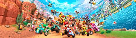 Mario Kart World Wallpapers Wallpaper Cave