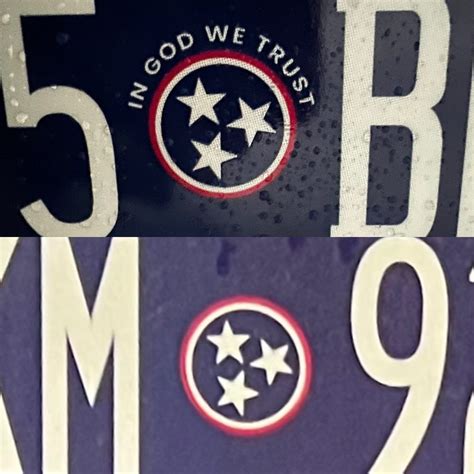 Tennessee In God We Trust License Plates Are Popular In Knox County