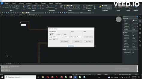 Autolisp App To Draw Cable Trays And Generate Bom Youtube