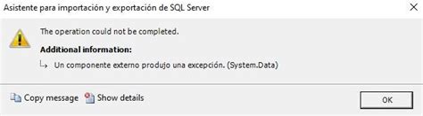 Error Importing An Excel Database Into Sql Server Microsoft Community Hub
