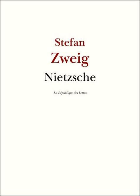 Zweig Nietzsche Ebook Stefan Zweig 9782824905730 Boeken
