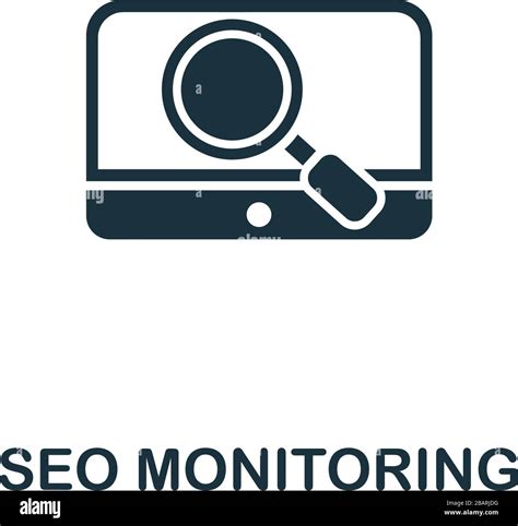 Seo Monitoring Icon From Seo Collection Simple Line Seo Monitoring Icon For Templates Web