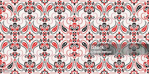 완벽 한 패턴을 기반으로 장식 페이 즐 리 큰 스카프 프린트 벡터 장식 페이 즐 리 큰 스카프 프린트 실크 목 스카프 또는 스카프 사각형 패턴 디자인 스타일 직물 또는