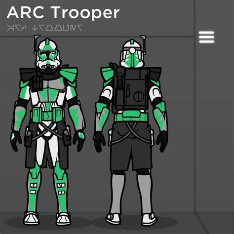 Arc Trooper Template