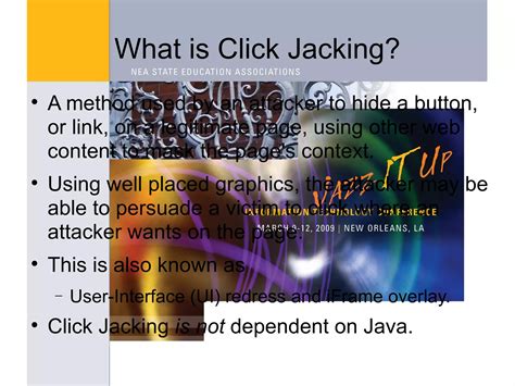 Itc2009 Click Jacking Ppt