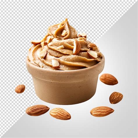 Premium Psd Almond Paste Isolated