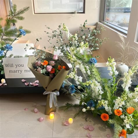 강릉 프로포즈 출장 플라워셋팅 스테이인옥 네이버 블로그