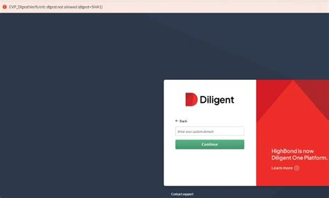Resolving Evp Digestverifyinit Digest Not Allowed Digest Sha1 Error In Launchpad Sso
