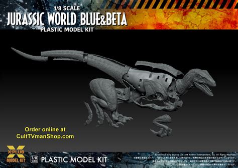 Jurassic World Beta And Blue 135 Scale From X Plus Xpl 2