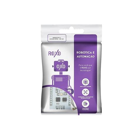 Módulo Wifi Roxo Esp8266 Serial Esp 201 Kabum