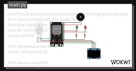 Temperature And Humidity Detection Wokwi Esp32 Stm32 Arduino Simulator