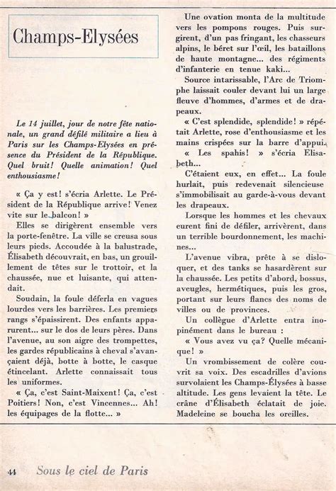 école références Lecture CM1 Paris 4 textes