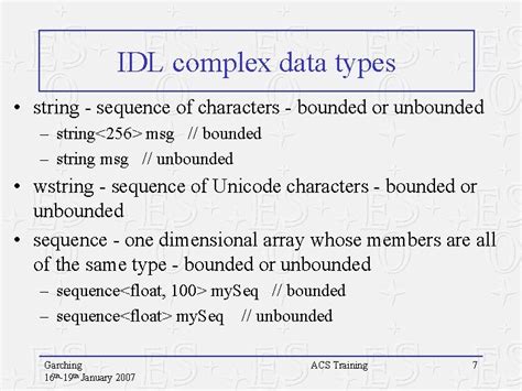 Atacama Large Millimeter Array Acs Training Idl Interfaces