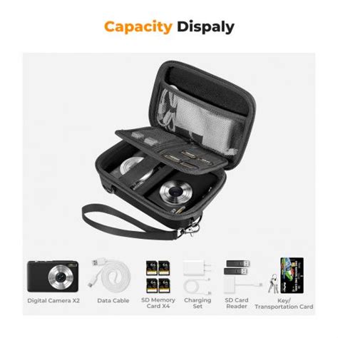 Kandf Concept Digital Camera Case Waterproof And Protective Small Camera Bag Lightweight Camera