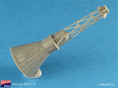 Horizon Models 1 72 Mercury Atlas Redstone 2002 2004 Build Review