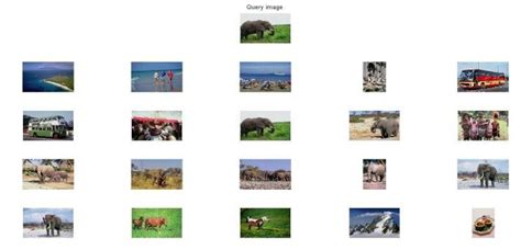Shows An Example Of The Retrieval Result Using The Color Histogram