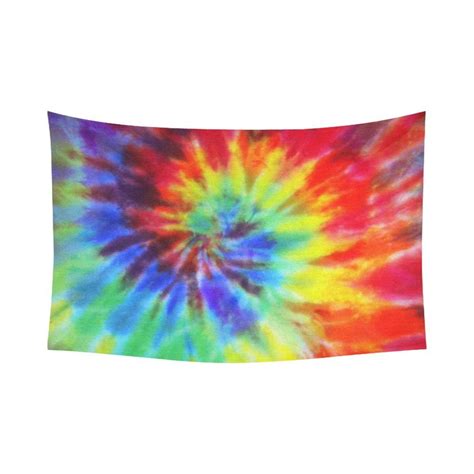 Gckg Fabric Swirl Psychedelic Tie Dye Tapestry Wall Hanging Abstract