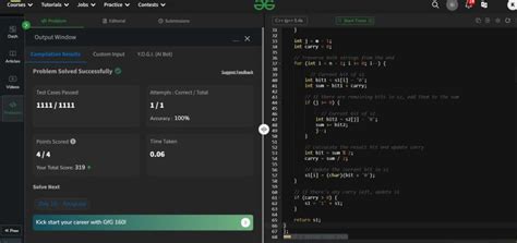 Kumkum On Linkedin Womenintech Geeksforgeeks Coding Problemsolving Techjourney Gfg160