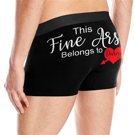 Custom Name Boxer Personalized Boxer Briefs With Wife Etsy