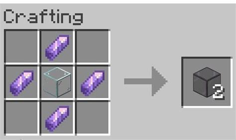Stained Glass Minecraft Recipe
