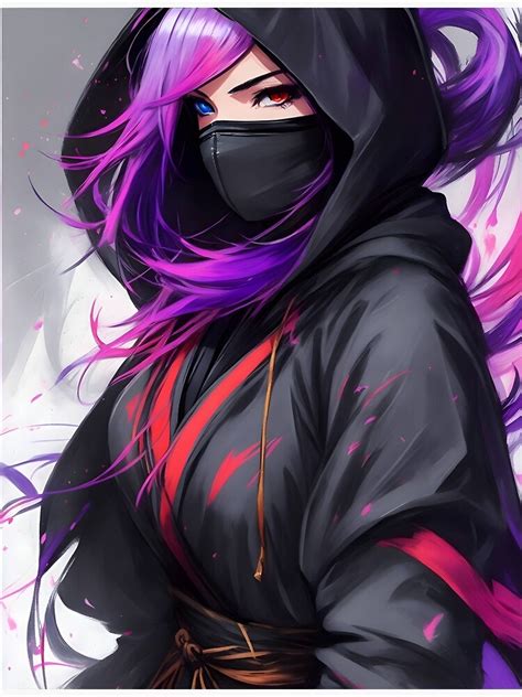 Anime Ninja Girl Art